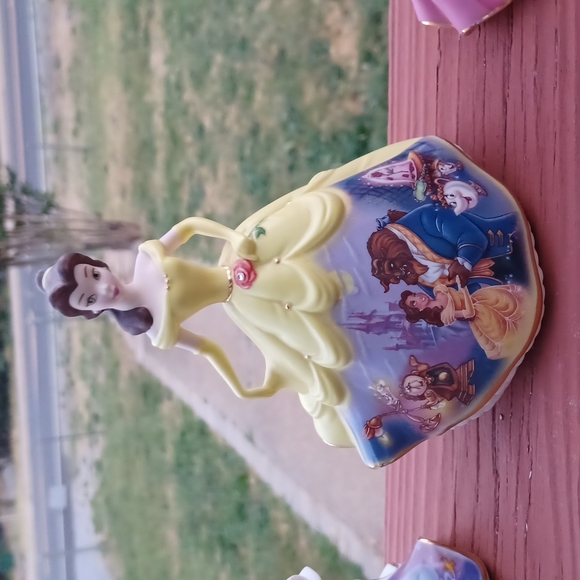 Disney | Art | Belle Disney Bradford Editions Porcelain Bell | Poshmark